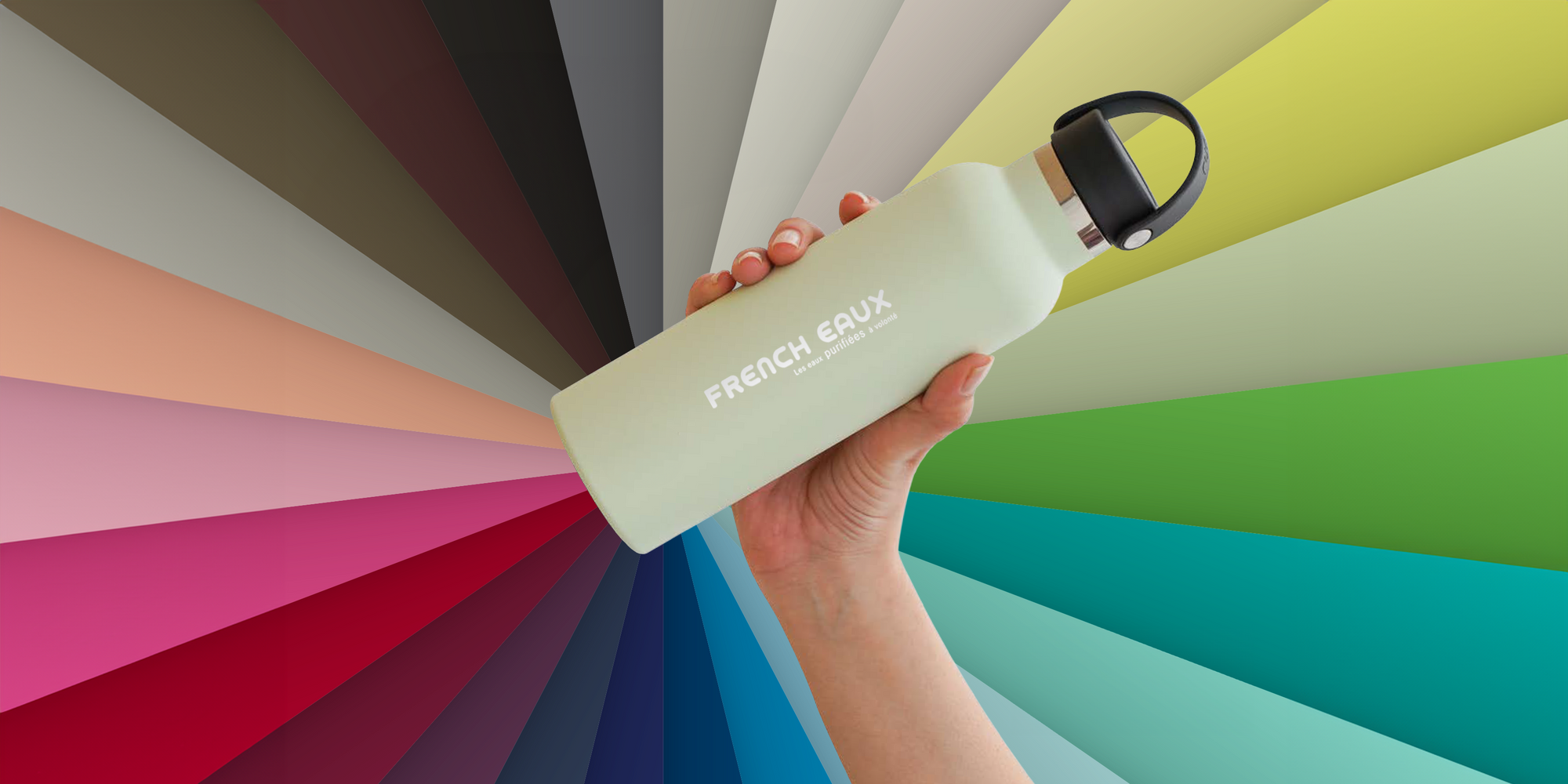 Flask Bottle - French Eaux - Grand Tech Online